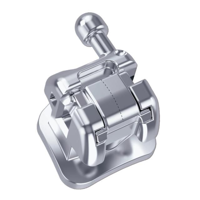 Metal orthodontic bracket - Thomas M - Creative Dental