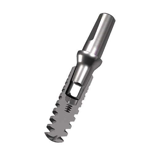 Conical dental implant - Global D - titanium / internal / external