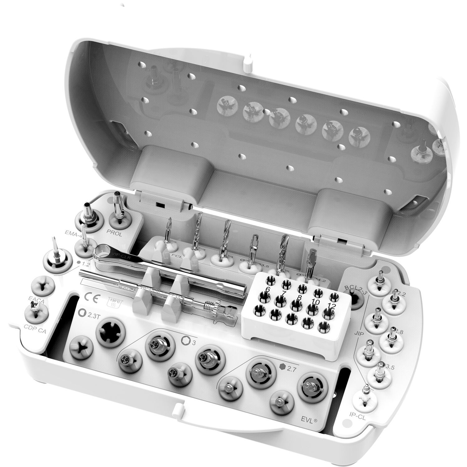 Dental prosthetics instrument kit - EVL® - Global D
