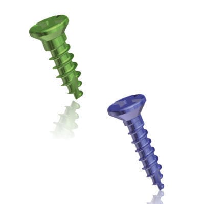 Maxillofacial compression bone screw - Global D