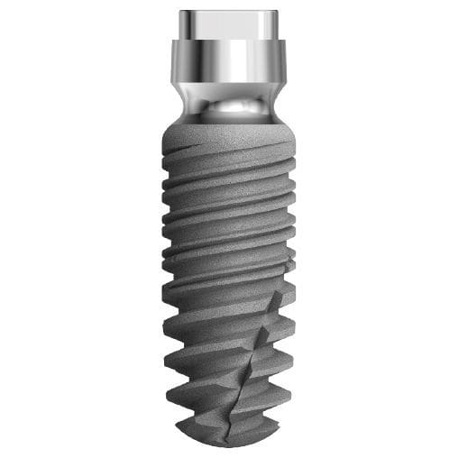 Cylindrical dental implant - TWINKON® - Global D - titanium / external ...