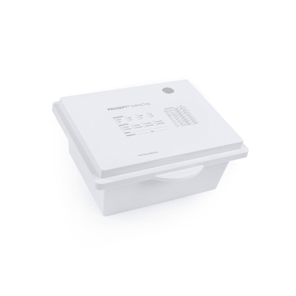 Cleaning tray - PROSEPT® - Hygiene360 AG - soaking / stainless steel ...