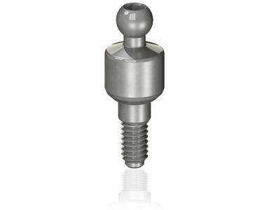 Ball implant abutment - NM-T20x series - Noris Medical Ltd. - straight