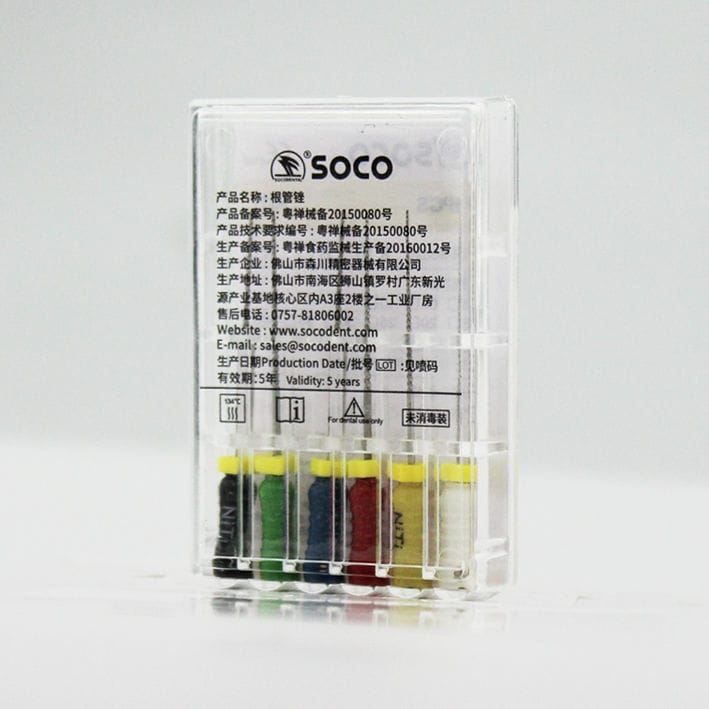 Rotary dental file - SCF-S.S - SOCO Precision Instrument Co., Ltd ...