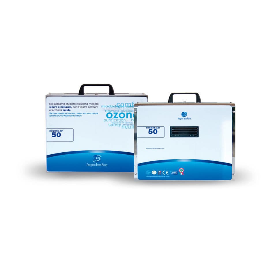 Portable air purification system - Hygene air 50 - Sweden & Martina - ozone / UV / for dental ...