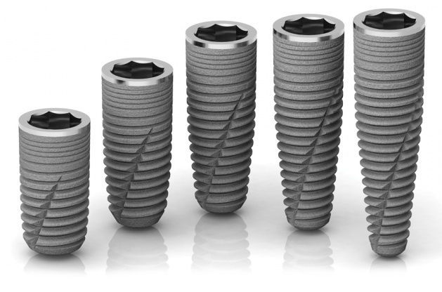 Cylindro-conical dental implant - GLOBAL - Sweden & Martina - titanium ...