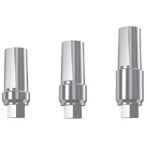 Internal hexagon implant abutment - Ziveco Group - straight / angled