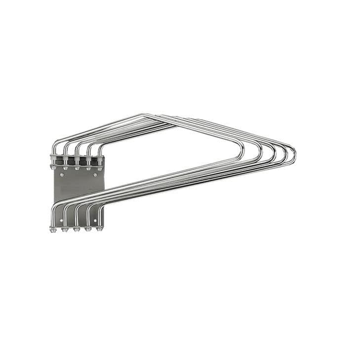Wall-mounted X-ray apron rack - Barrier Technologies