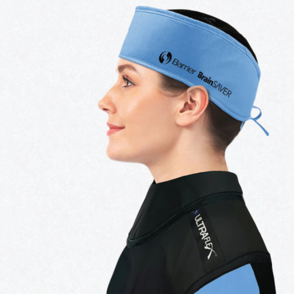 X-ray protective surgical cap - BrainSAVER - Barrier Technologies