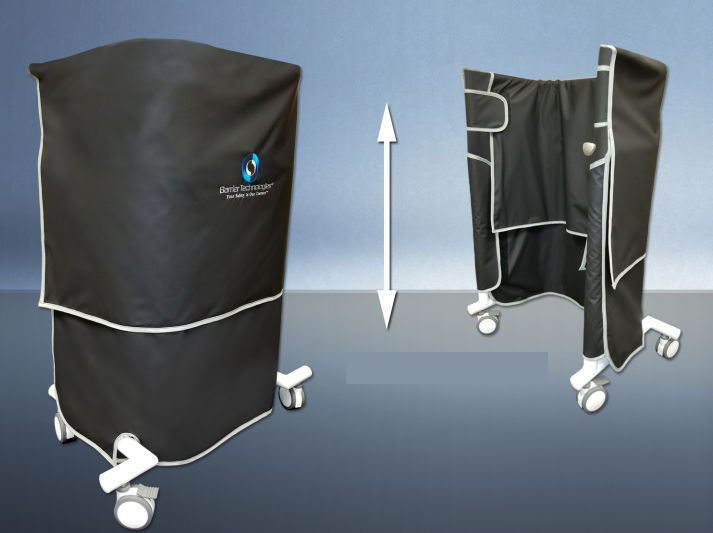 X-ray radiation shielding screen - Barrier Technologies - mobile / 2.00 ...