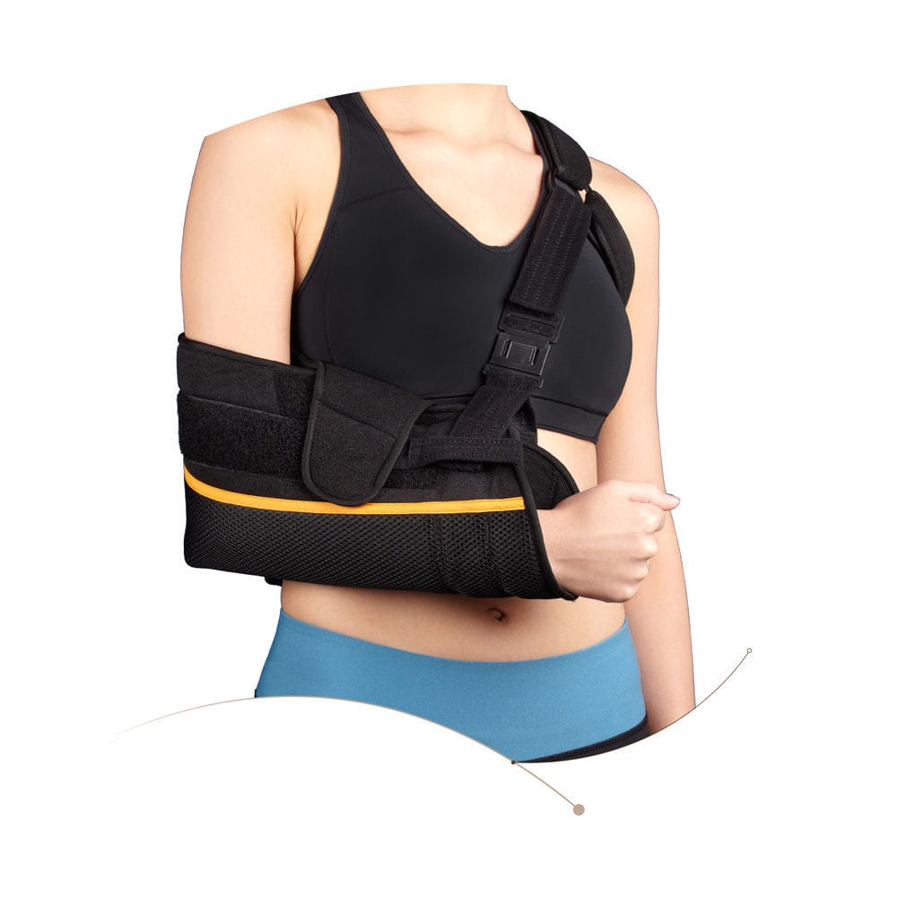 Arm Sling With Shoulder Abduction Pillow De21 Bk Un Dicarre