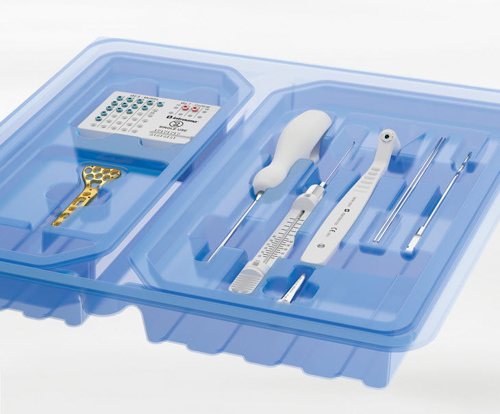 Radius fracture surgery instrument kit - Wristar - Intrauma - sterile ...