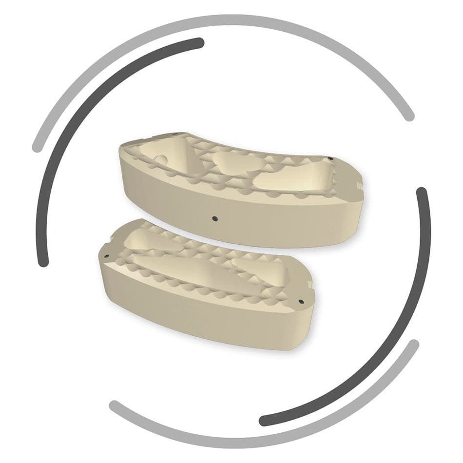 Lumbar interbody fusion cage - NOVAL - Signus Medical - lateral / PEEK