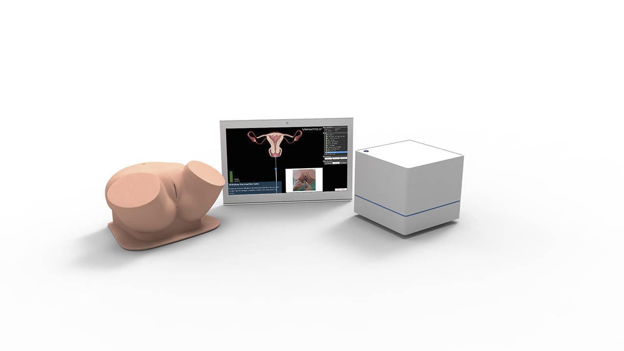 Teaching simulator - GynoS™ - VirtaMed - for general care / obstetrical ...