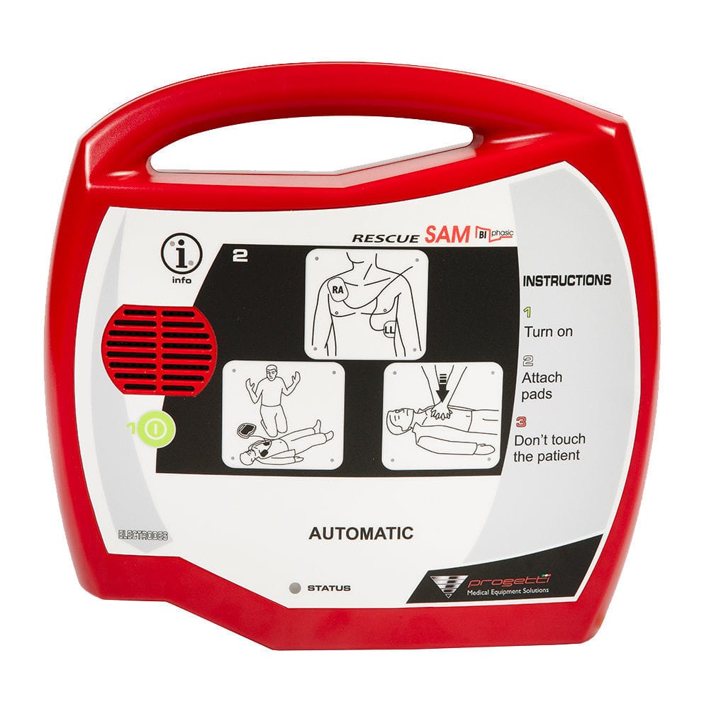 Automatic external defibrillator - RESCUE SAM - Progetti S.r.l. - for ...