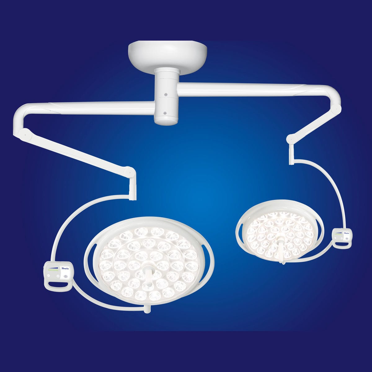 Ceiling-mounted surgical light - PG EYES - Progetti S.r.l. - LED / 2 ...