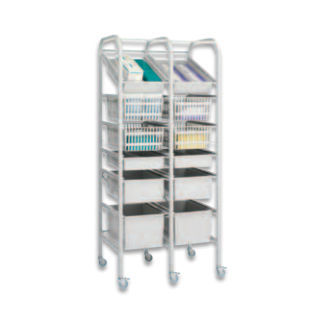Storage rack - ScanModul® - mobile / on casters