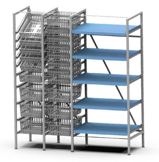 Storage rack - ScanMo™ Racking - ScanModul® - modular / shelf / basket
