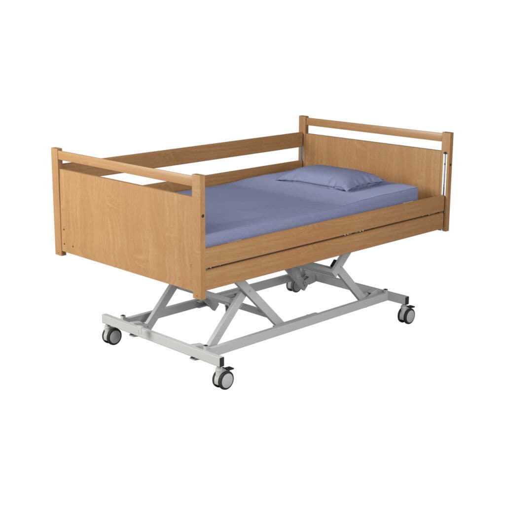 Medical bed - LEO WIDE - Reha-Bed - mechanical / height-adjustable / on ...