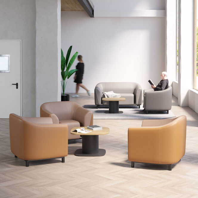 Waiting room sofa - CODA - Pineapple - multiplace