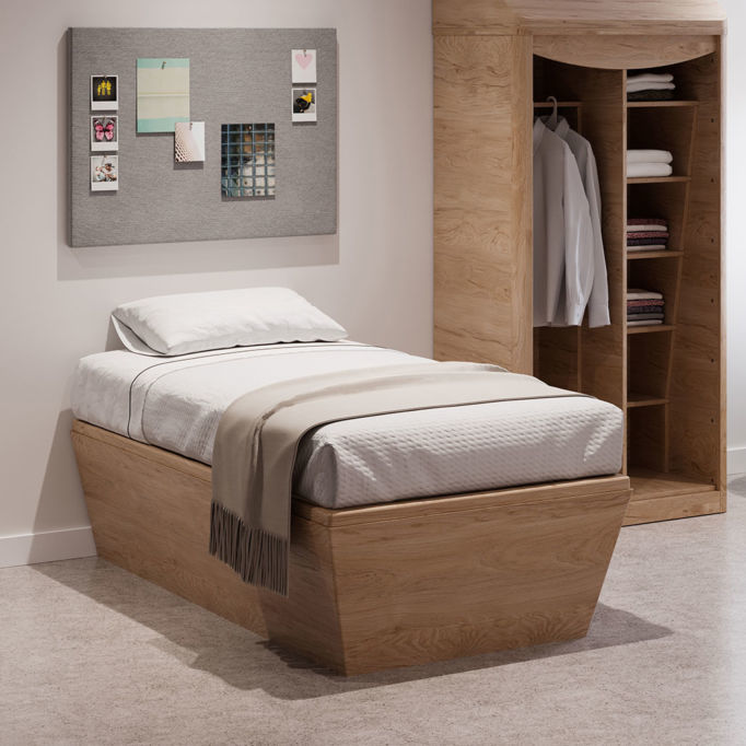 Hospital bed - SOVIE - Pineapple - manual / 1-section