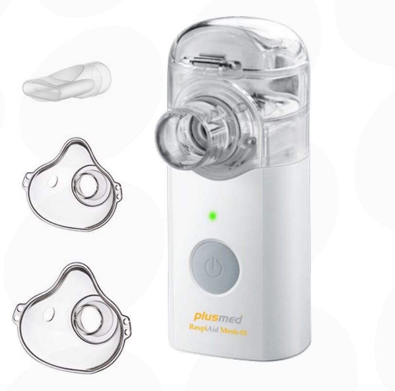 Vibrating mesh nebulizer - RespiAid Mesh-01 - Trimpeks Healthcare - for ...