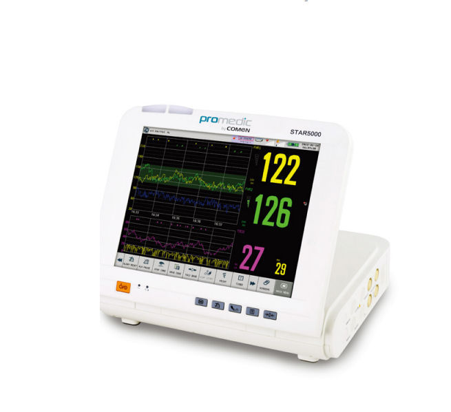 FHR fetal monitor - STAR5000 - Trimpeks Healthcare - TOCO / with ...