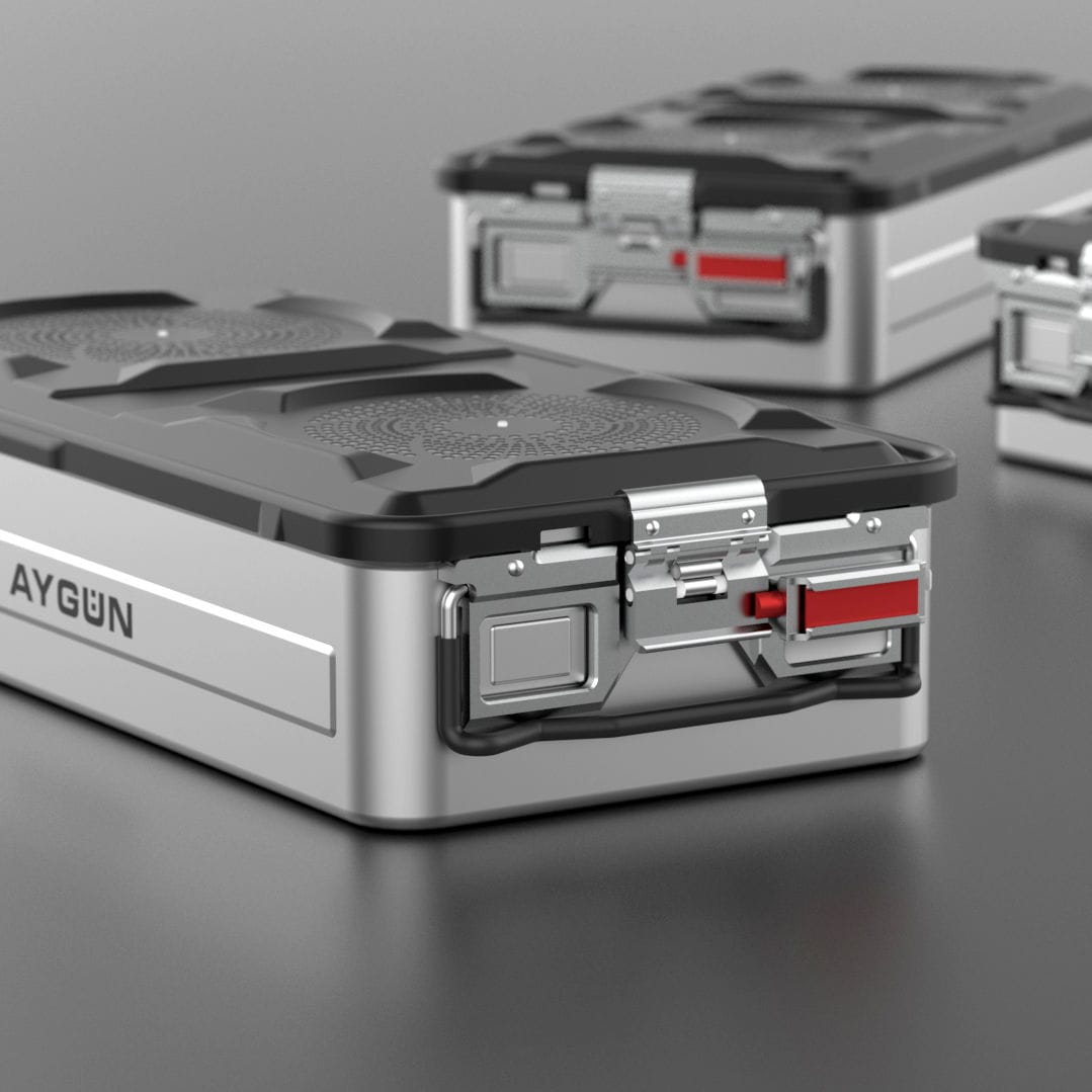 Instrument sterilization container - Aygun Surgical Instruments - with ...