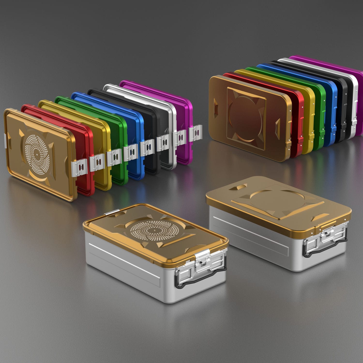 Instrument sterilization container - Standard Plus 3/4 - Aygun Surgical ...