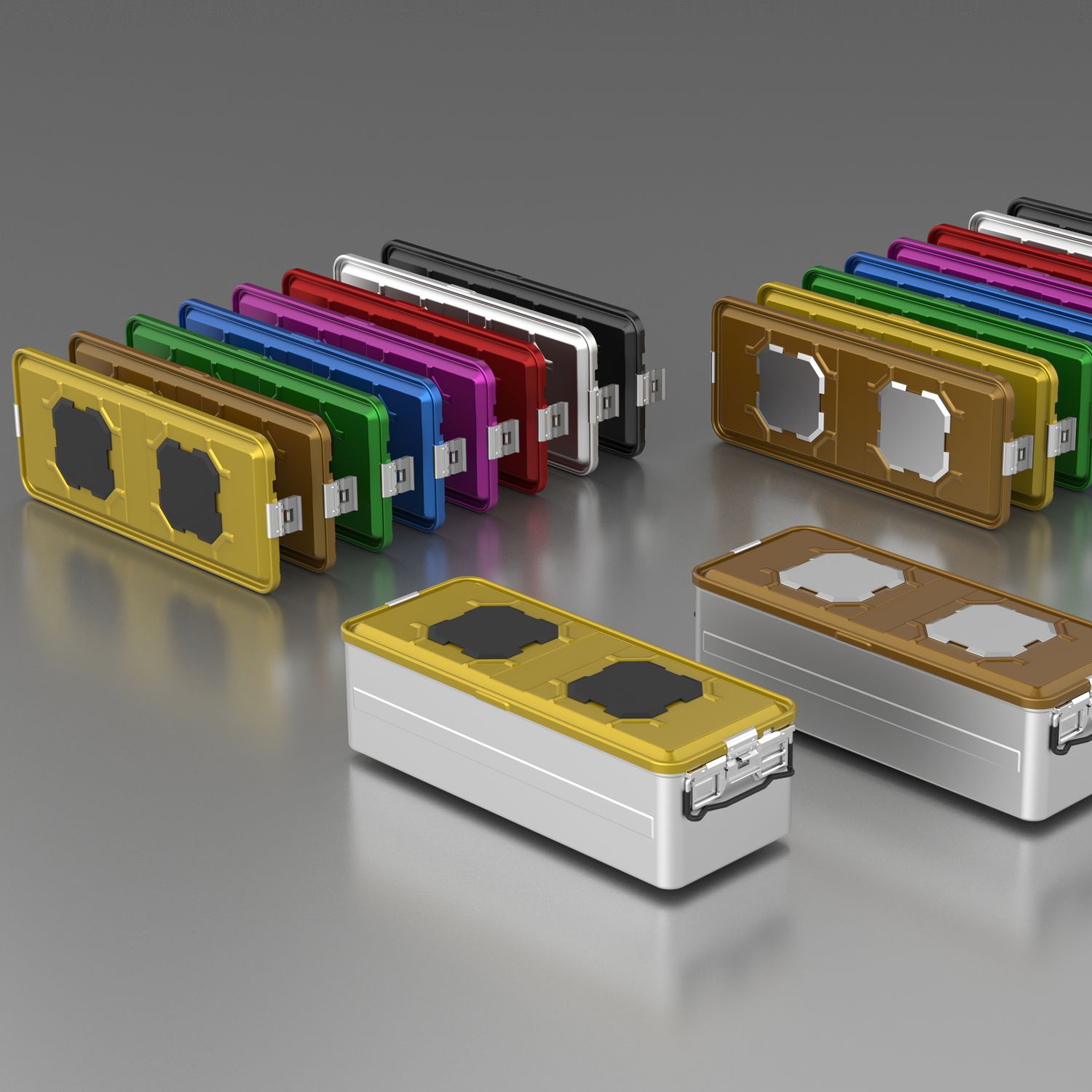 Instrument sterilization container - B3 Extra Long - Aygun Surgical ...