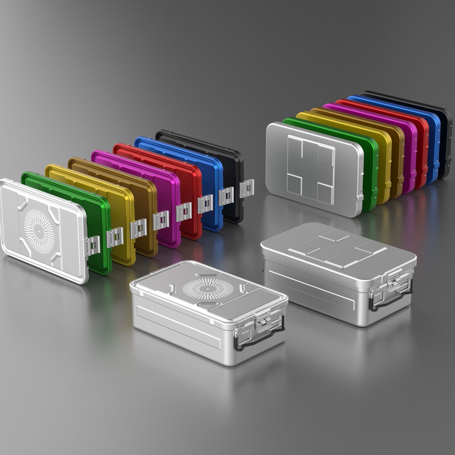 Instrument sterilization container - Standard 3/4 - Aygun Surgical ...