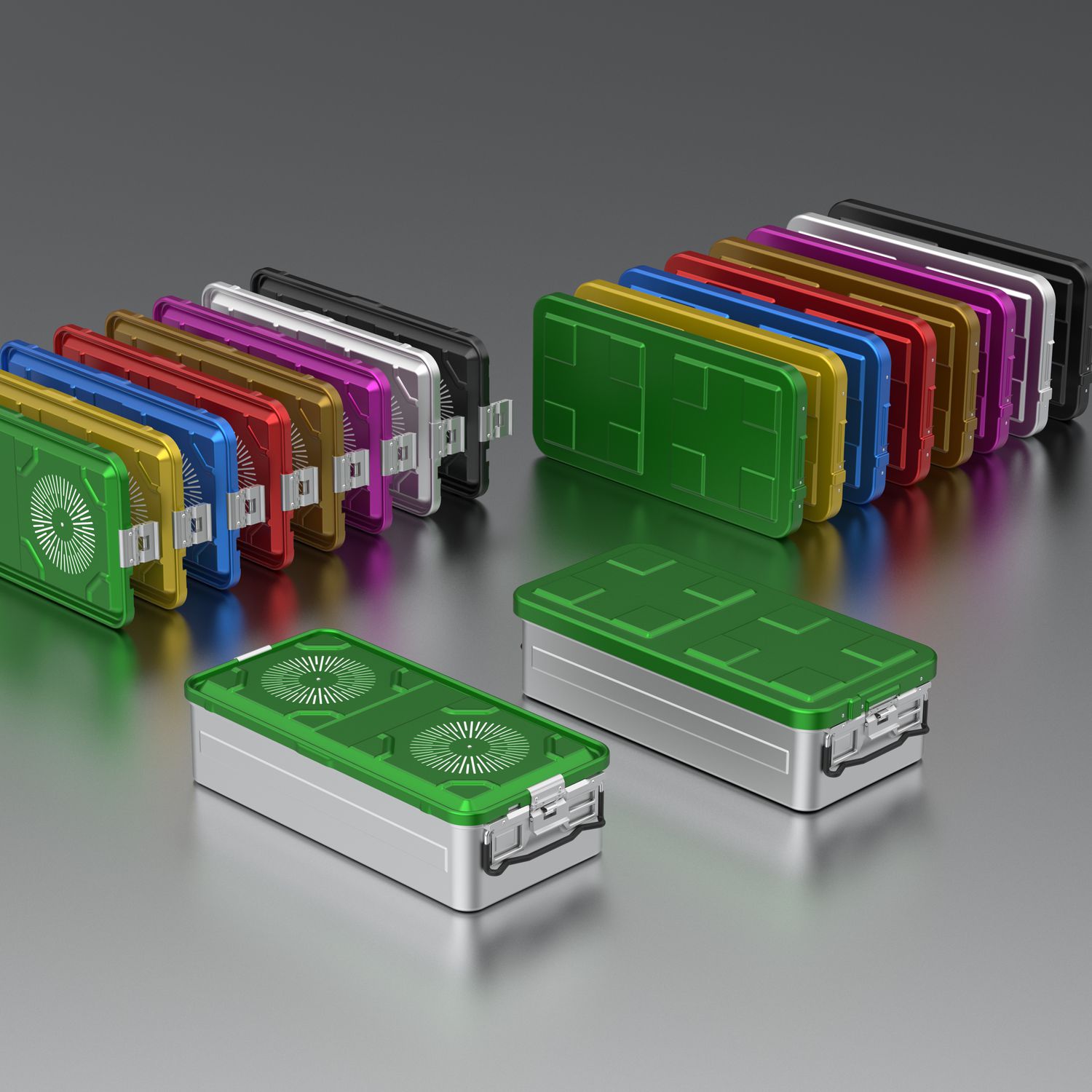 Instrument sterilization container - Standard 1/1 - Aygun Surgical ...