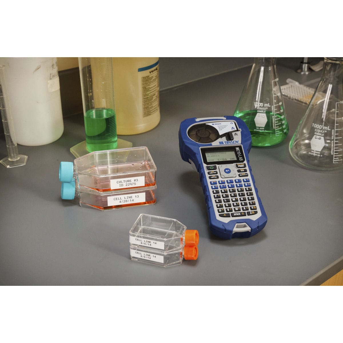 Thermal printer - M210-LAB-KIT UK - Brady EMEA - label / laboratory ...