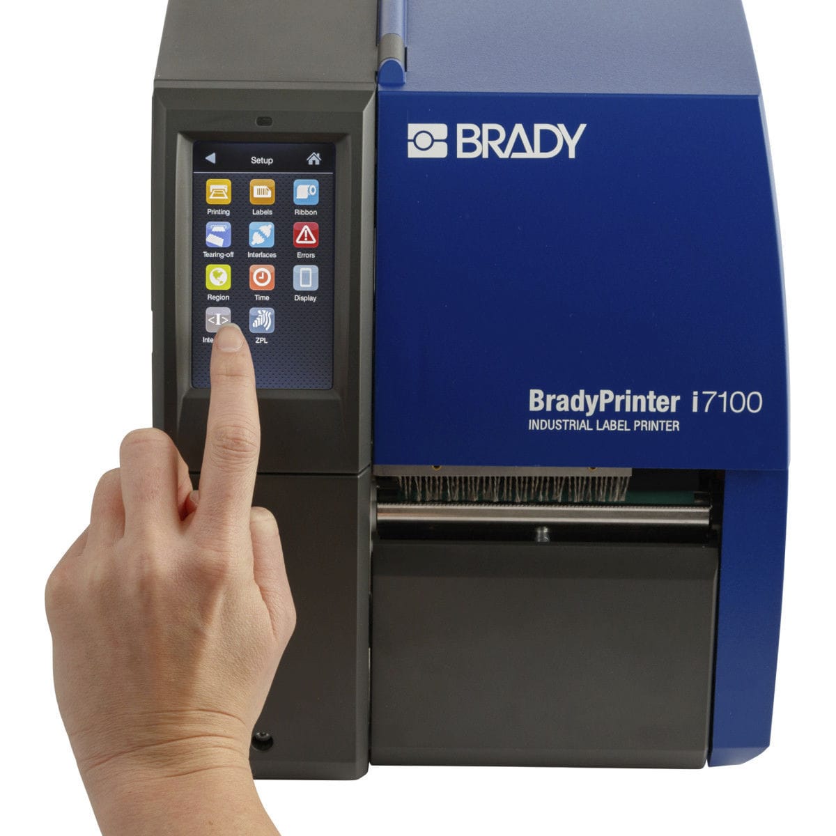 Thermal transfer printer - i7100-300-P-UK - Brady EMEA - direct thermal ...