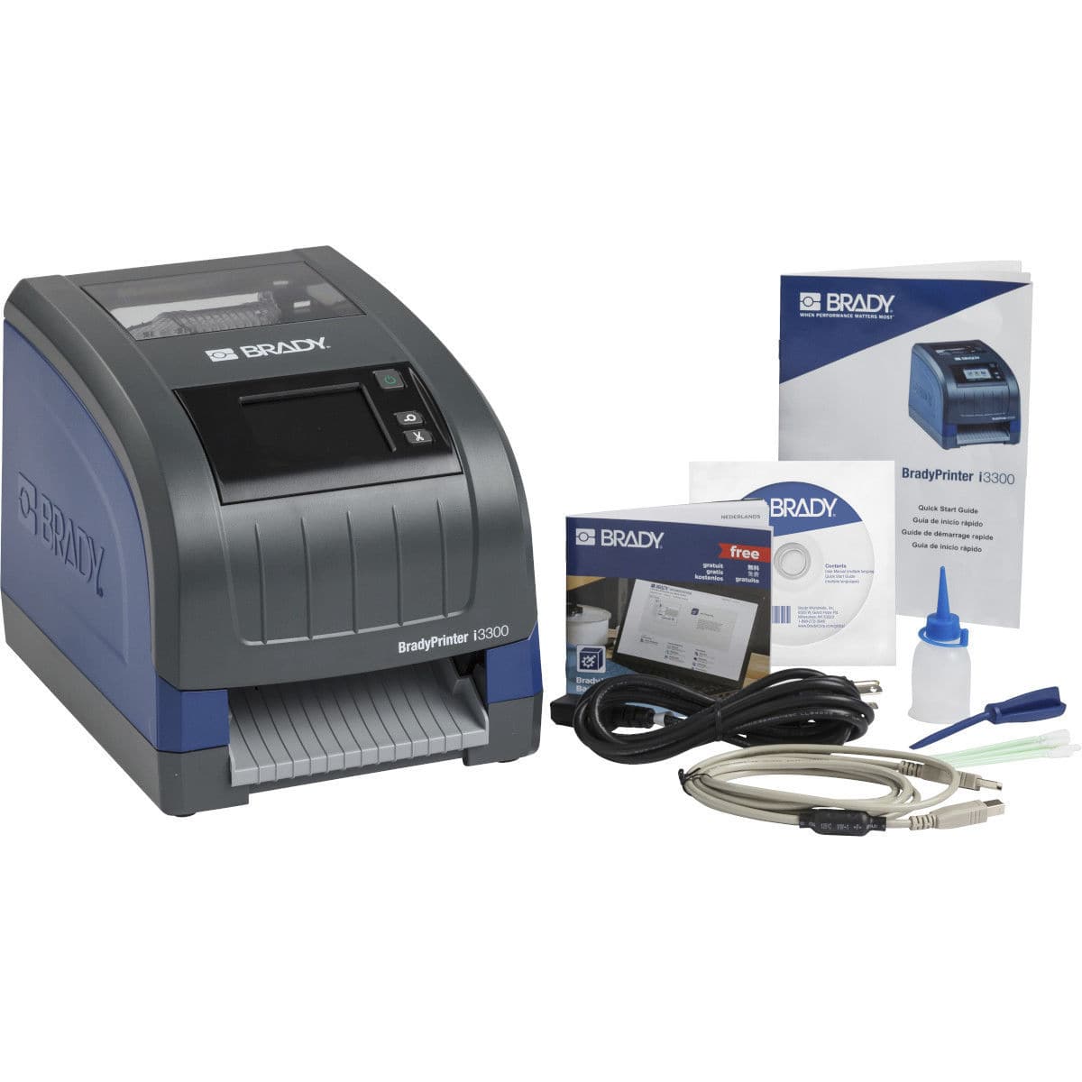 Thermal transfer printer - I3300-C-UK-LAB - Brady EMEA - label ...