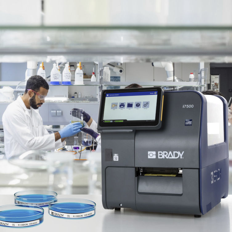 Thermal printer - i7500 - Brady EMEA - label / laboratory / desktop
