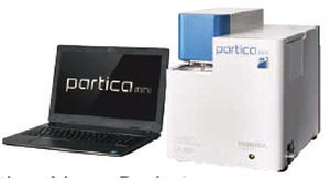 Laser diffraction particle size analyzer - Partica mini LA-350 - HORIBA Scientific - for the ...