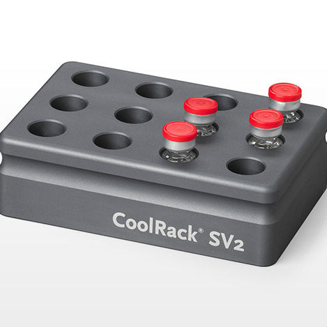 Ampoule laboratory rack - CoolRack® SV2 - BioCision - cooling