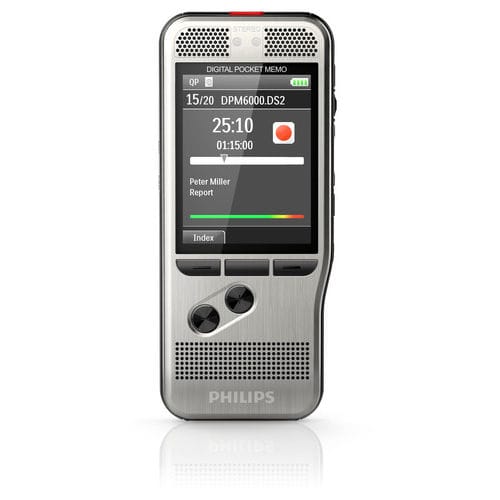 Mobile digital dictation system - PocketMemo - Philips Dictation