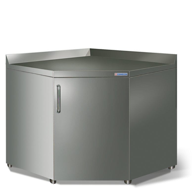 Corner laboratory bench - WTC - Comecer - for nuclear medicine ...