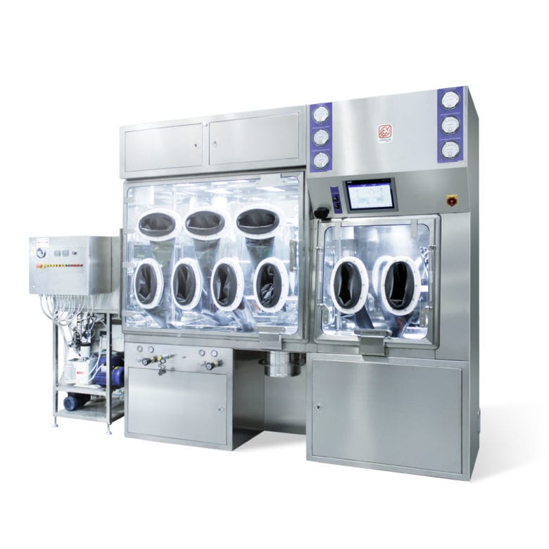 Dispensing isolator - Comecer - class III / containment / for research ...