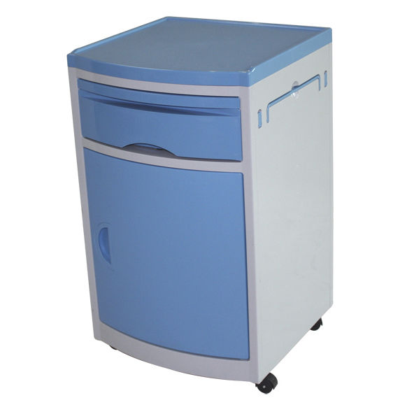 Bedside cabinet on casters - BES-PM061 - Besco Medical - with drawers