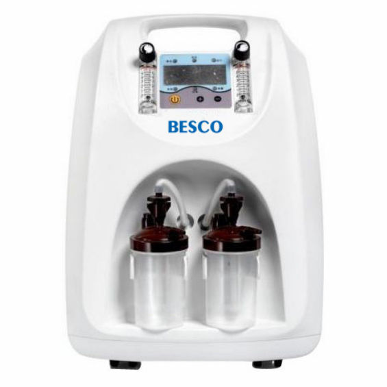 Medical oxygen concentrator - BES-OC19 - Besco Medical - on casters ...