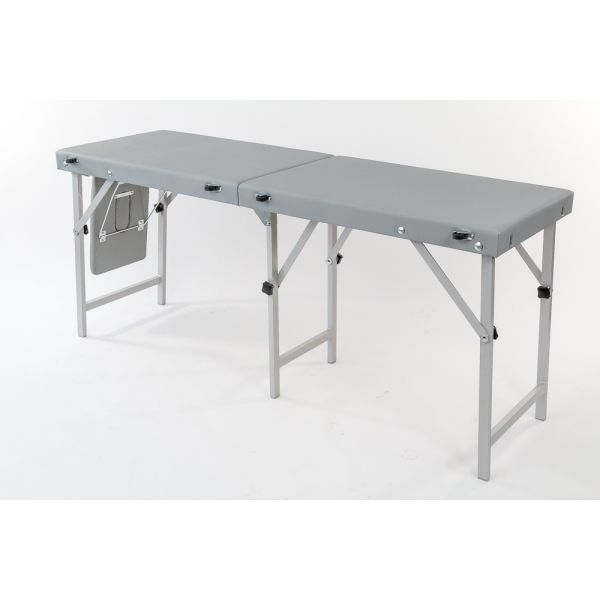 Portable massage table - 117000 - TIMO - mechanical / 2-section