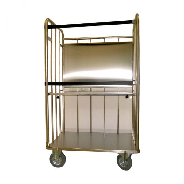 Clean linen trolley - 300513 - TIMO - medical / transport / 2-shelf