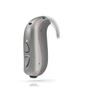 BTE hearing aid - Captivate. - Sonic - telecoil / gray