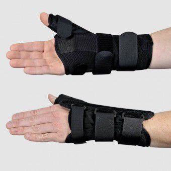 Wrist splint - PPD100/11-0047-SR - Groupe Lépine - thumb splint / L / M