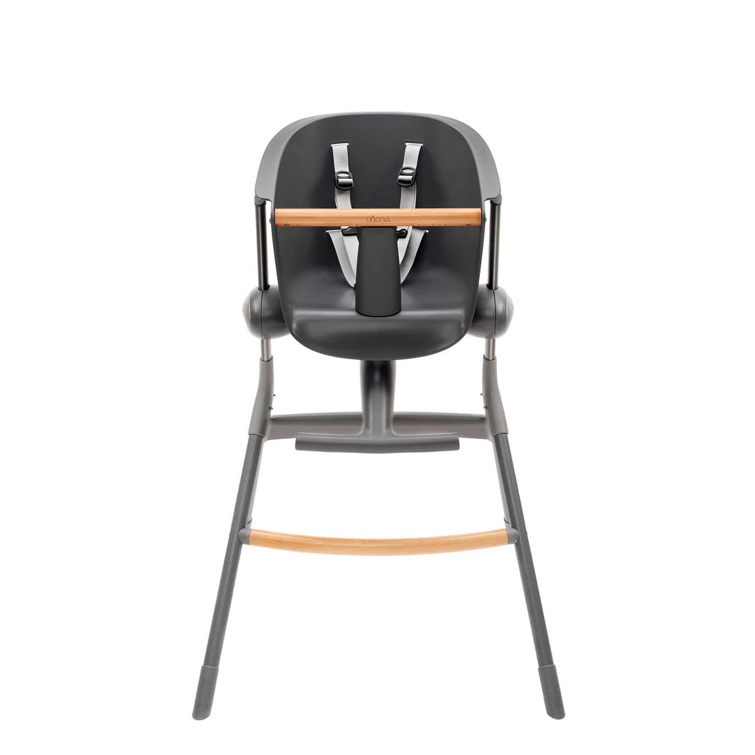 Pediatric chair - UP & DOWN DARK GREY - Béaba - with footrest / height ...