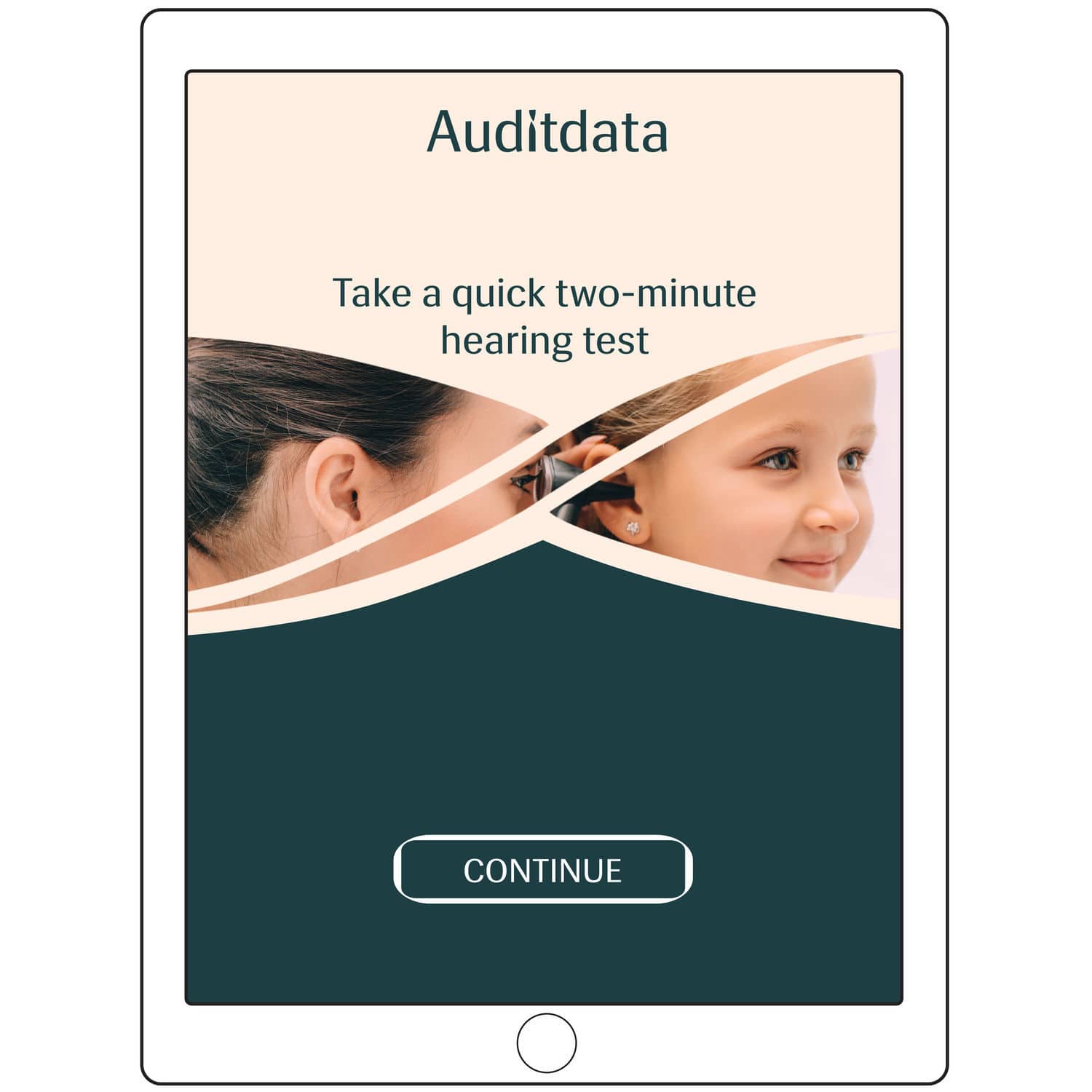 Screening iOS application - Auditdata - Auditdata - audiometry