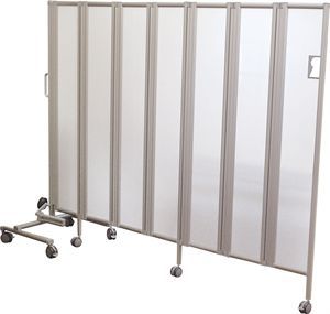 Hospital screen on casters - BI1000 - LANCO LTDA. - folding